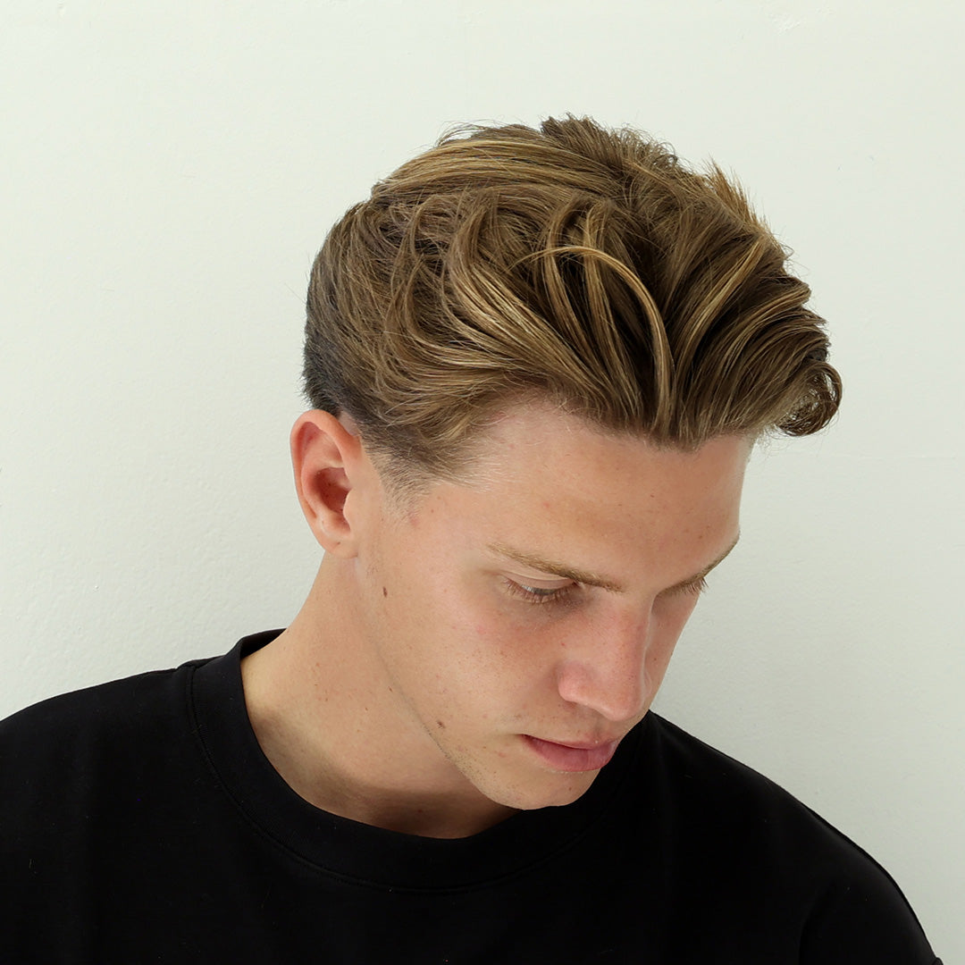 How to Cut & Style: Classic Throwback with a Low Taper – Uppercut Deluxe CA