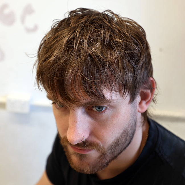 Featured Style: Mid Length Messy Texture – Uppercut Deluxe CA
